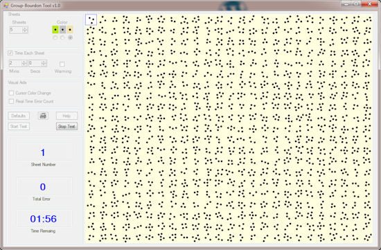 Pass The Train Driver Dots Concentration Test (DCT)