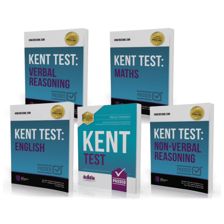 Complete 11+ Kent Test 5 Book Revision Series Set - Sample Practice ...