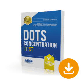 Pass The Train Driver Dots Concentration Test (DCT)