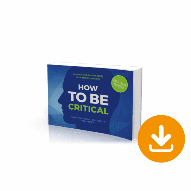 How to Be Critical - Rapid Study Skills for Students | How2Become