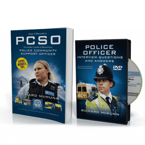 How to Become a PCSO Book + Police Interview DVD - How 2 Become