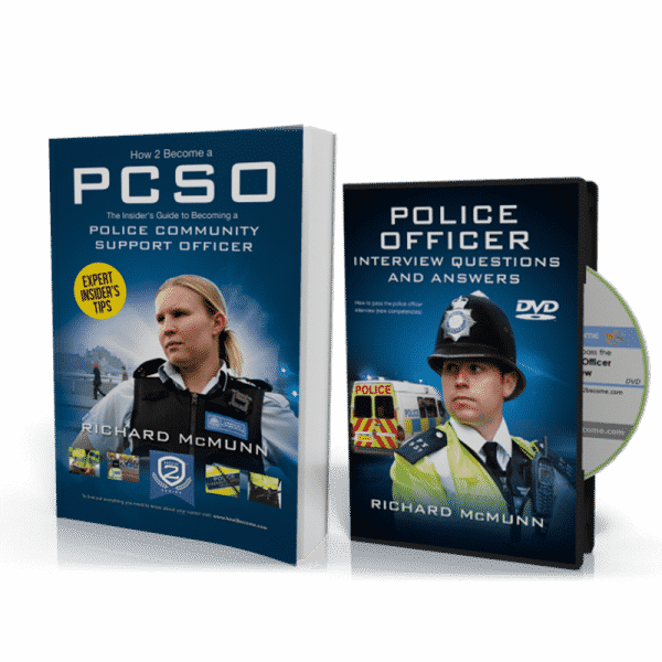 How to Become a PCSO Book + Police Interview DVD - How 2 Become