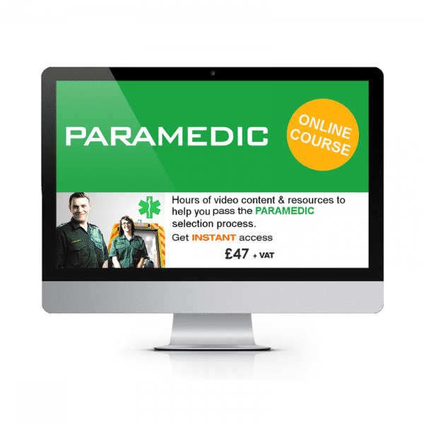 Online Paramedic Recruitment Training Course [£1 FOR 7 DAYS ACCESS ...