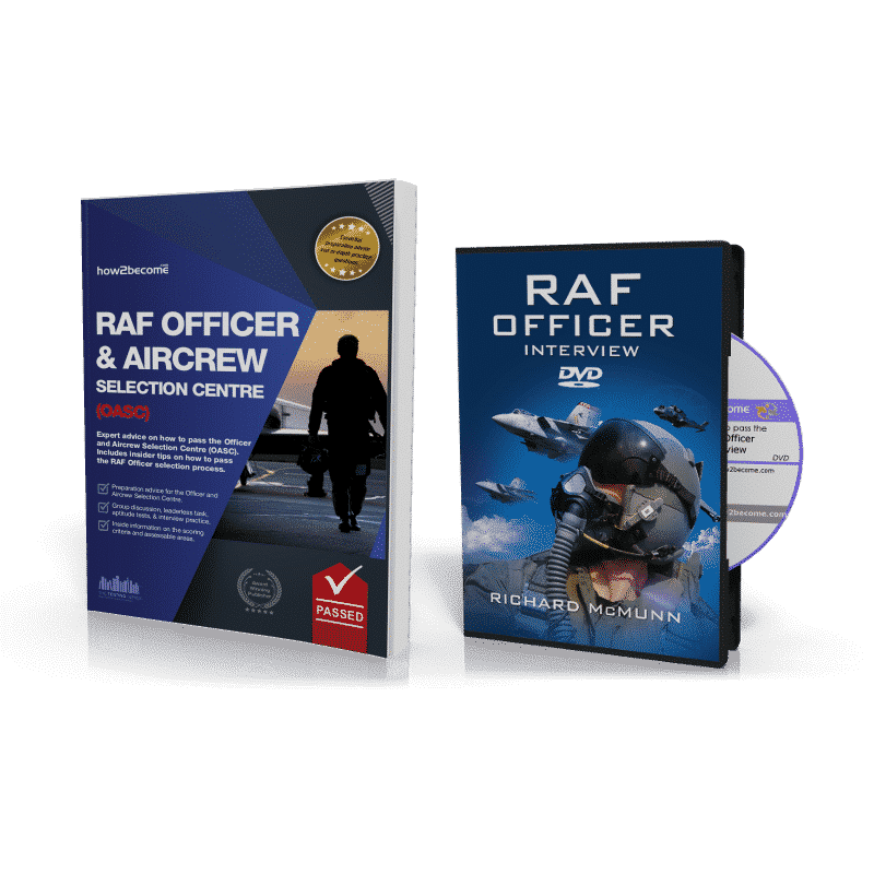 How to Become An RAF Officer Workbook + Interview DVD - How 2 Become