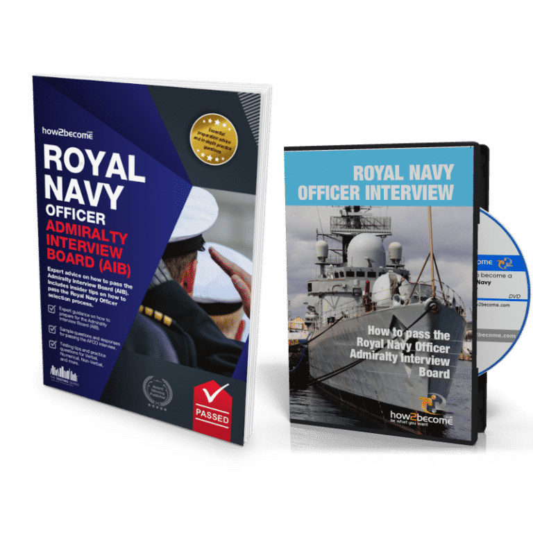 How to Become a Royal Navy officer workbook + interview DVD - How 2 Become