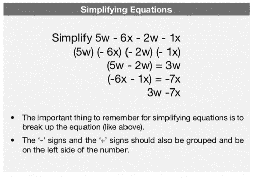 How to simplify equations - How 2 Become