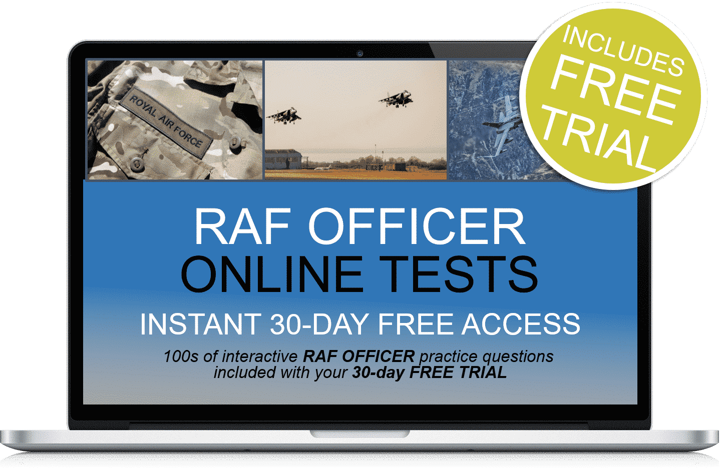 Free Online Interactive RAF Officer Practice Tests - How 2 Become