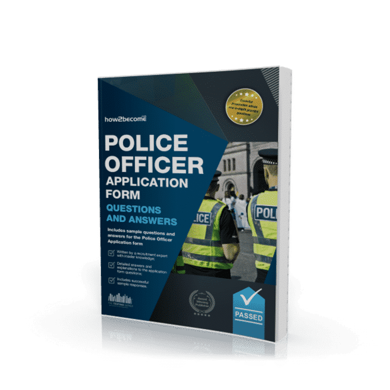 Police Officer Application Form Workbook - How 2 Become