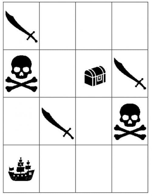 Puzzles for Kids - Pirate Activities - How 2 Become