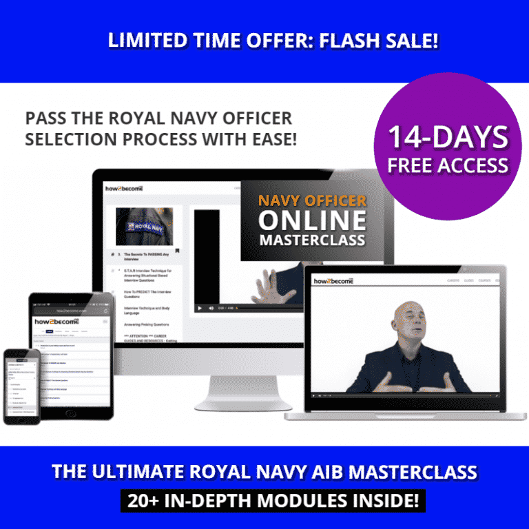 Royal Navy Officer Selection Process | Online Course