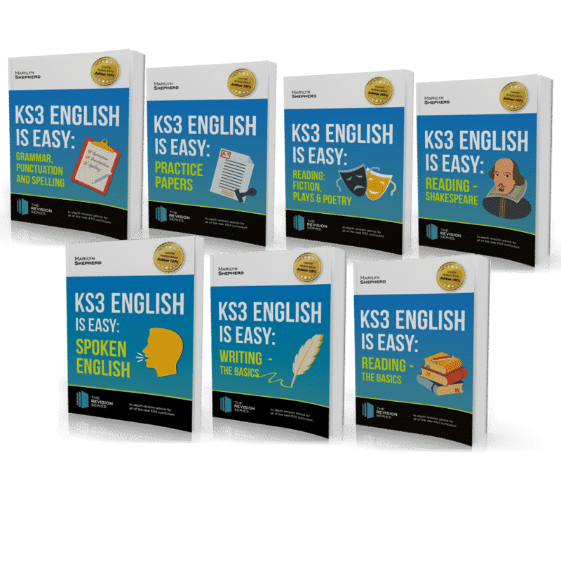 KS3 English is Easy: 7 Book Revision Series Set - How 2 Become