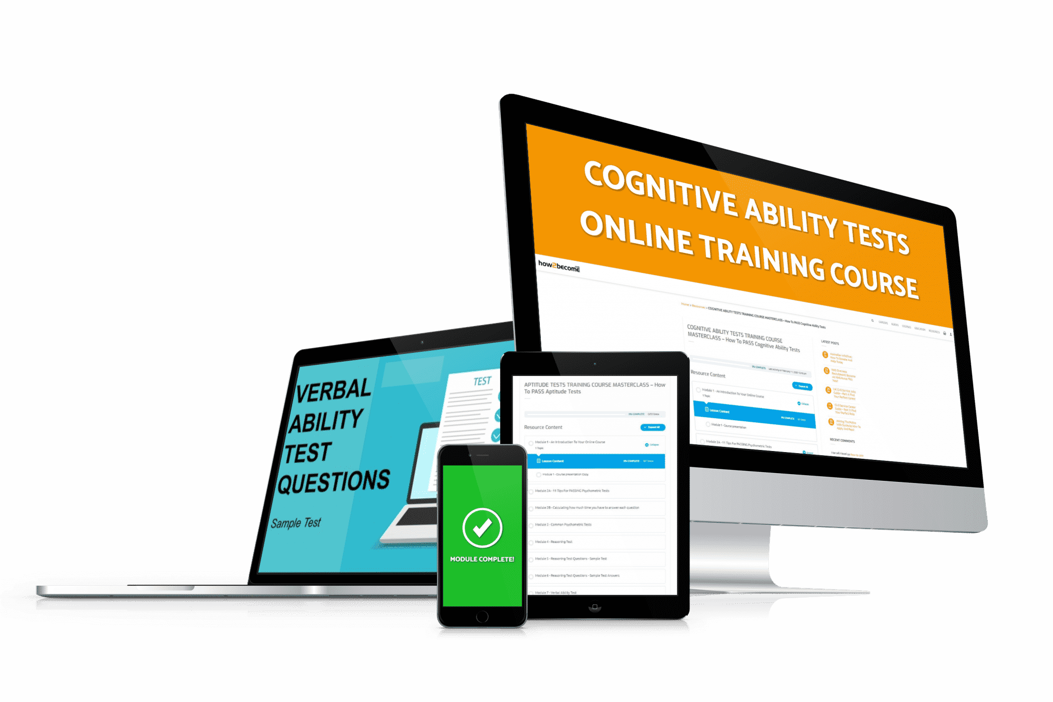 Cognitive Ability Tests Training Course | Pass with How2Become