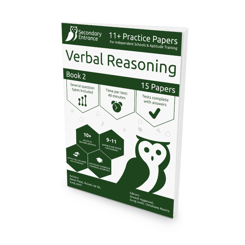 11+ Practice Papers for Independent Schools: Verbal Reasoning - Book 2 ...