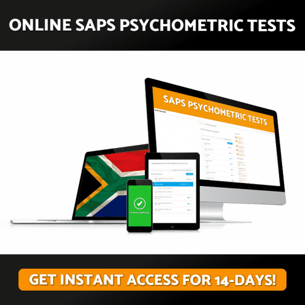 SAPS Psychometric Testing Suite [FREE ACCESS FOR 14-DAYS] - Thereafter ...