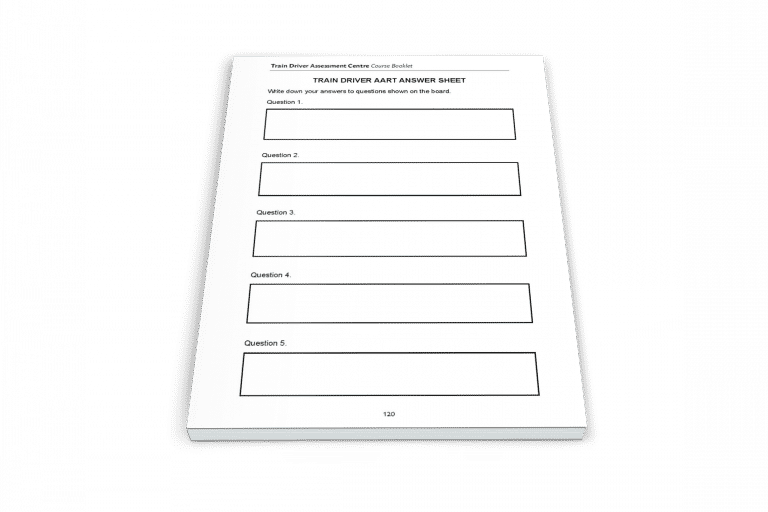 Train Driver Assessment Centre Training Course | Mock Tests