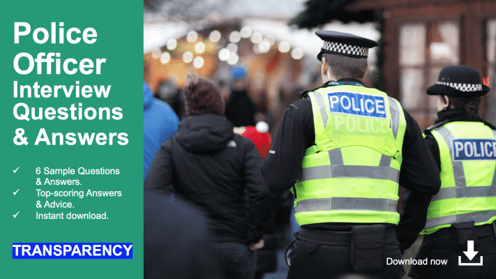 Police Officer Competencies | Interview Questions & Answers