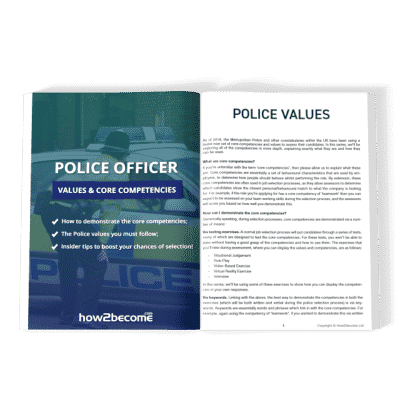 Police Officer Values Download - How 2 Become