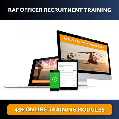 RAF Officer Online Training Masterclass - How 2 Become