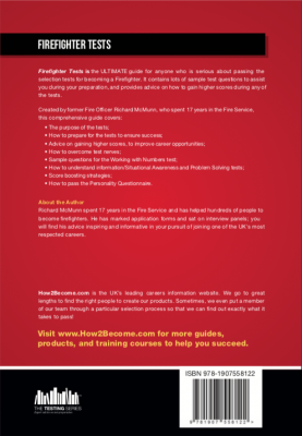 Firefighter Tests Back Cover - How 2 Become