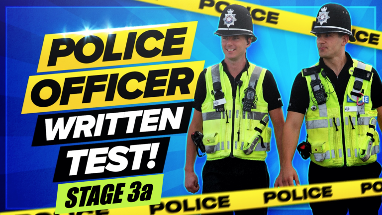 Police Online Assessment Process: (Stage 3a) Written Exercise Questions