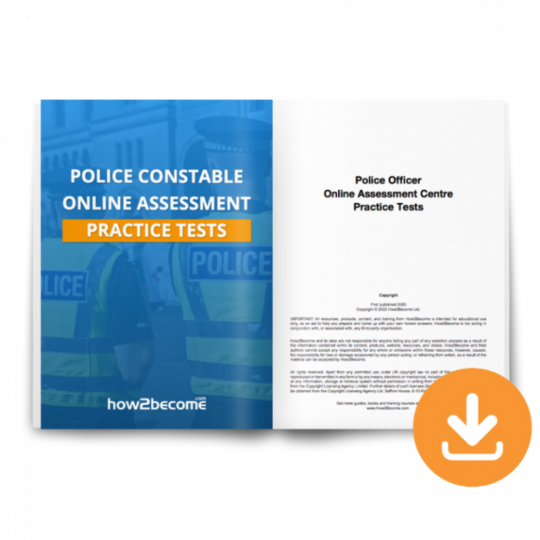 Police Online Assessment Tests - Booster Pack Download - How 2 Become