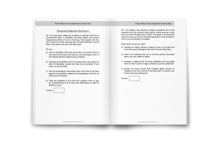 Police Situational Judgement Test Questions & Answers Download - How 2 ...