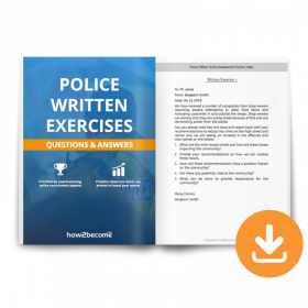 Police Written Exercises | Online Assessment Centre Practice Tests