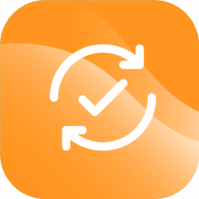 Orange Cycle Icon - How 2 Become