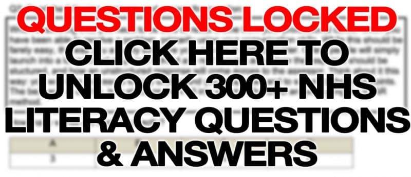 300+ NHS Numeracy, Literacy, & Values Test Questions & Answers | NHS