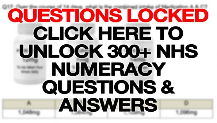 300+ NHS Numeracy, Literacy, & Values Test Questions & Answers | NHS