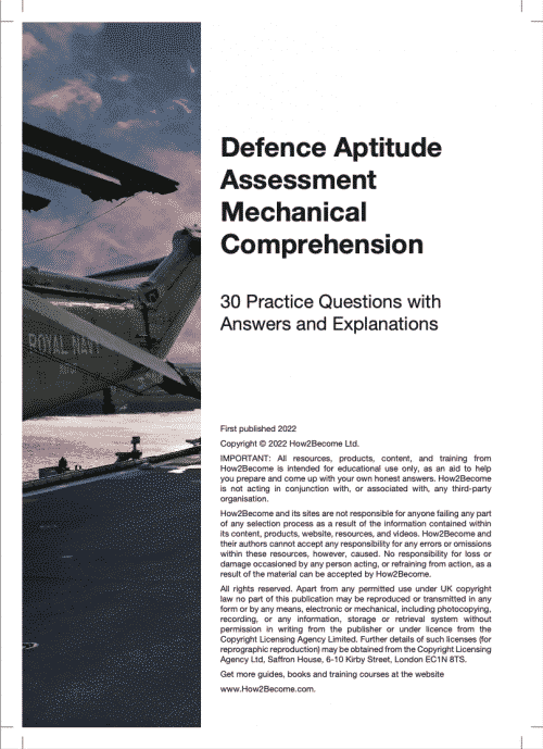 DAA - Mechanical Comprehension - Booster Pack - How 2 Become