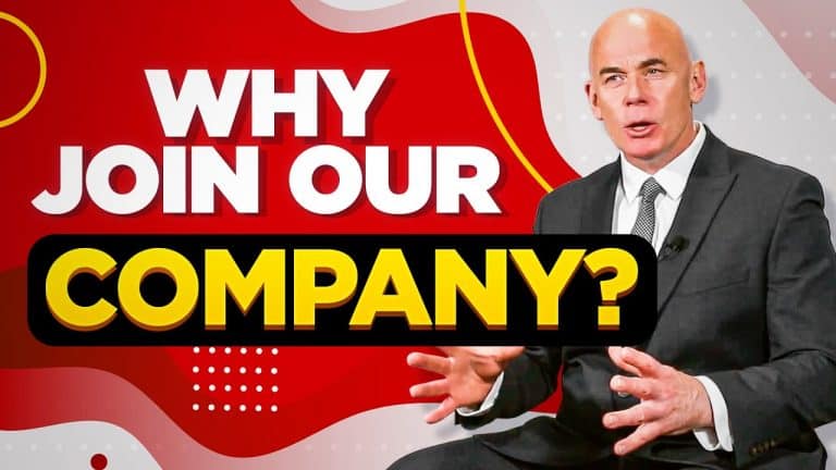 "WHY DO YOU WANT TO JOIN OUR COMPANY?"