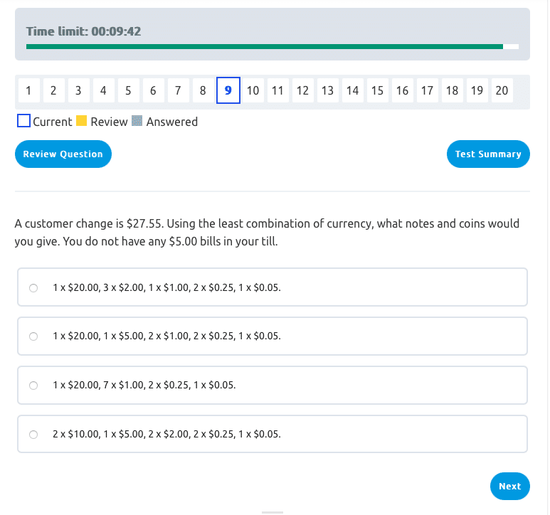 Walmart Assessment Test Questions and Answers