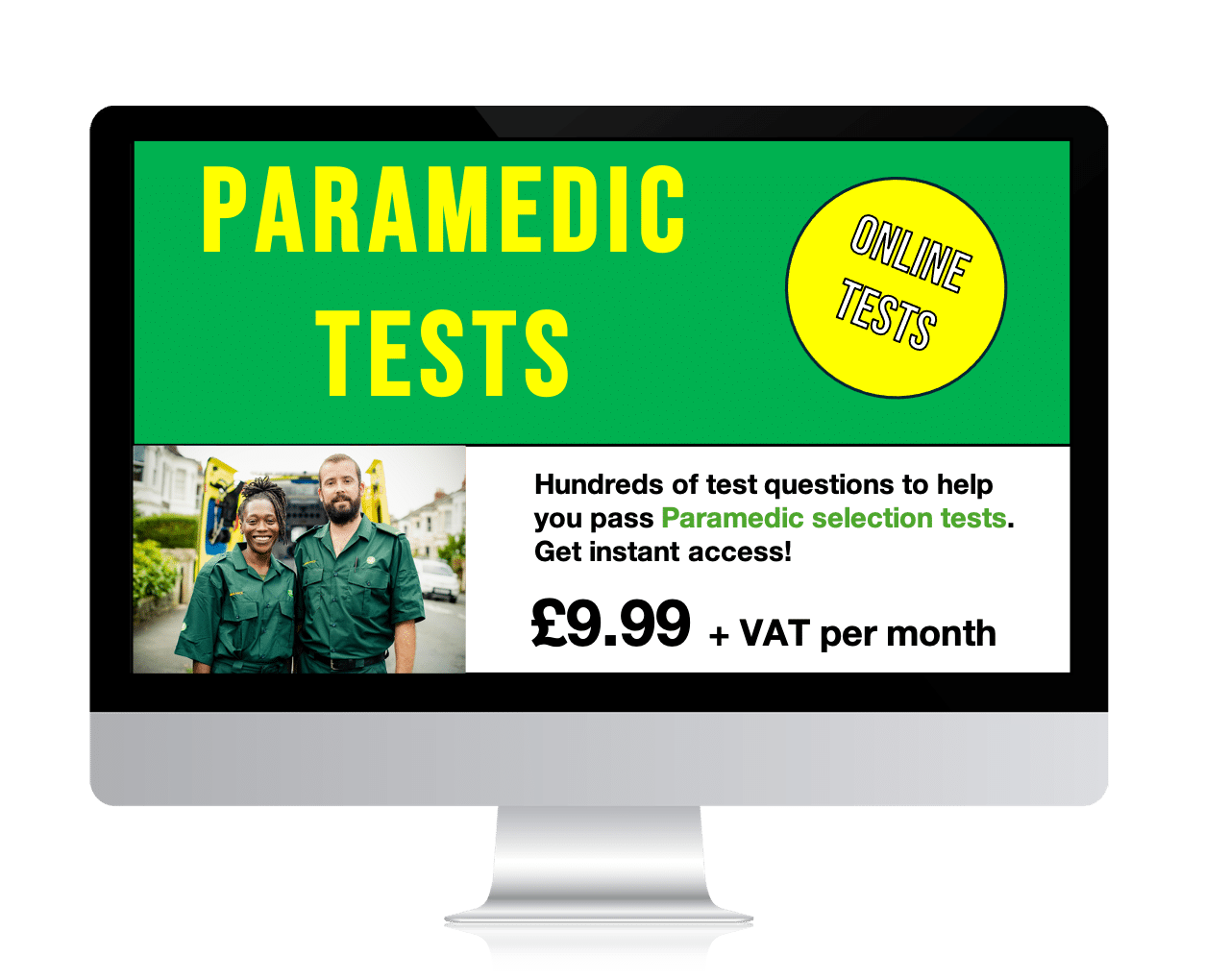 online paramedic tests - How 2 Become
