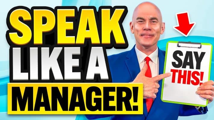 Speak Like a Manager: 10 Best Sentences for Managers