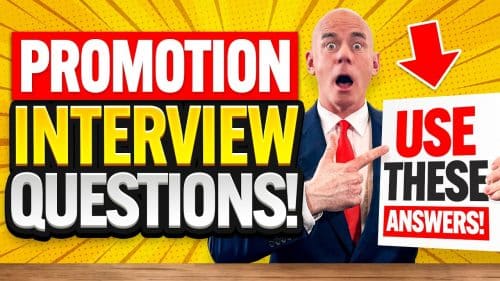 Promotion Interview Questions & Answers