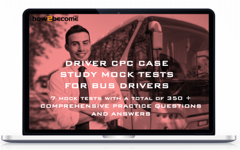 7 Bus Driver CPC Case Study mock tests with 350 questions and answers